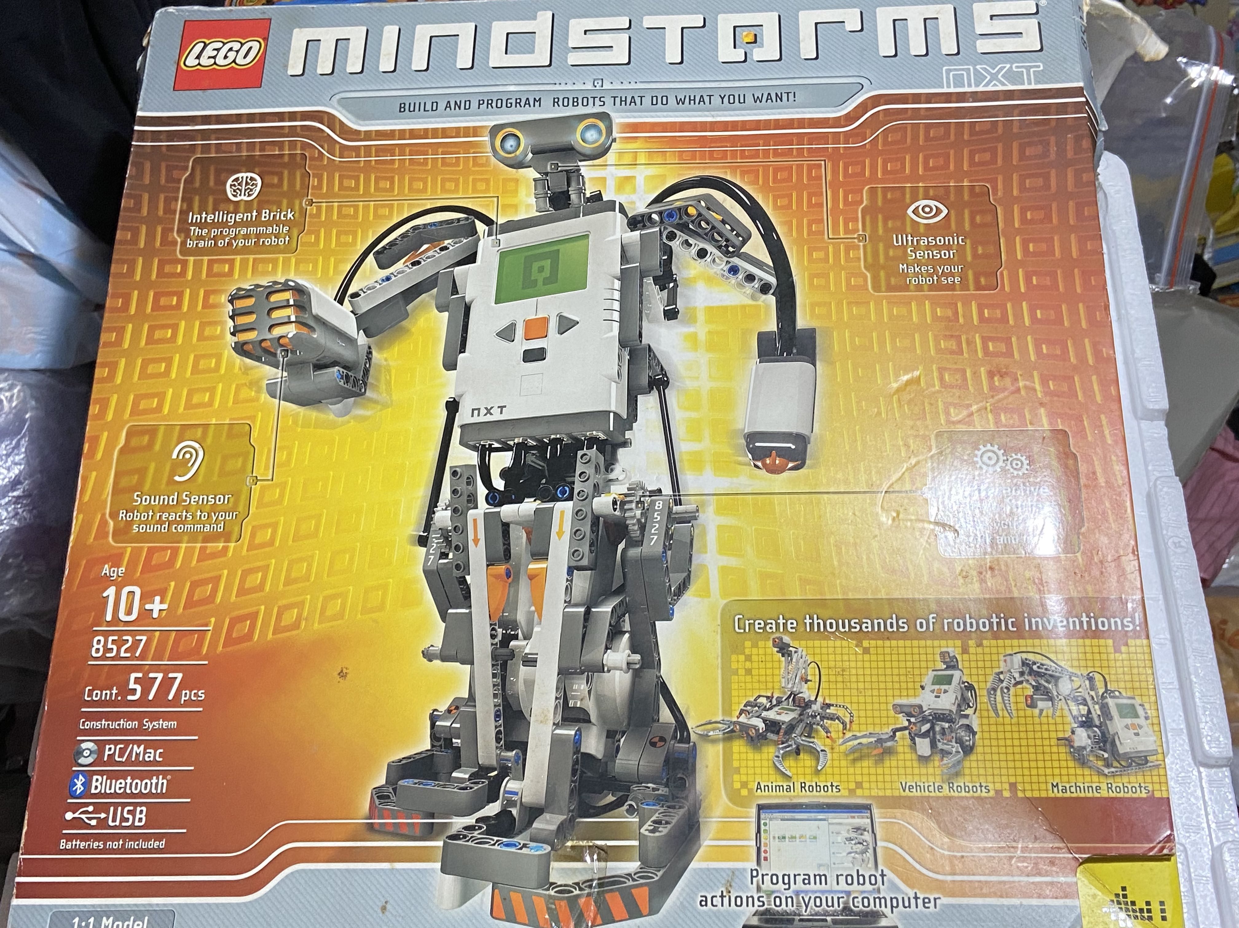 Lego 樂高 8527 Mindstorms Nxt robot 機械人 機器人 coding 編程 STEM touch sound ...
