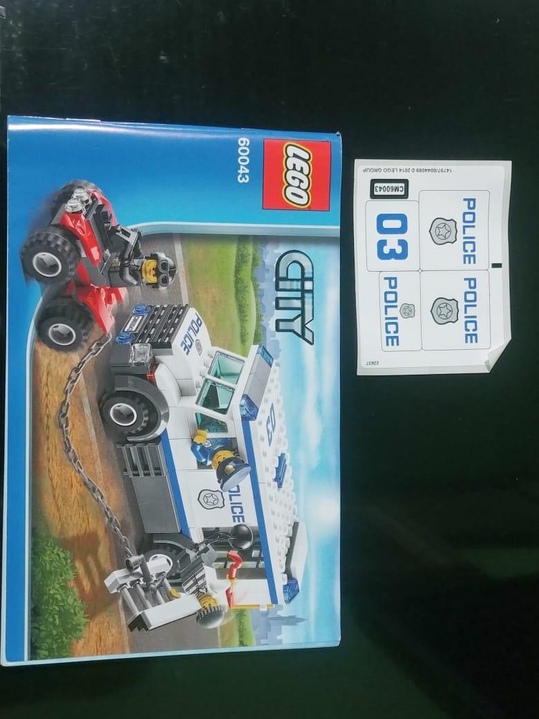 Lego City 60043 (Prisoner Transporter), Hobbies & Toys, Toys & Games on ...