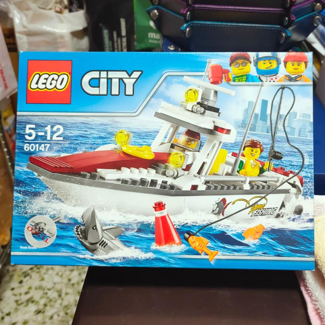 Lego City 60147 Fishing Boat NEW, Hobbies & Toys, Toys & Games on Carousell