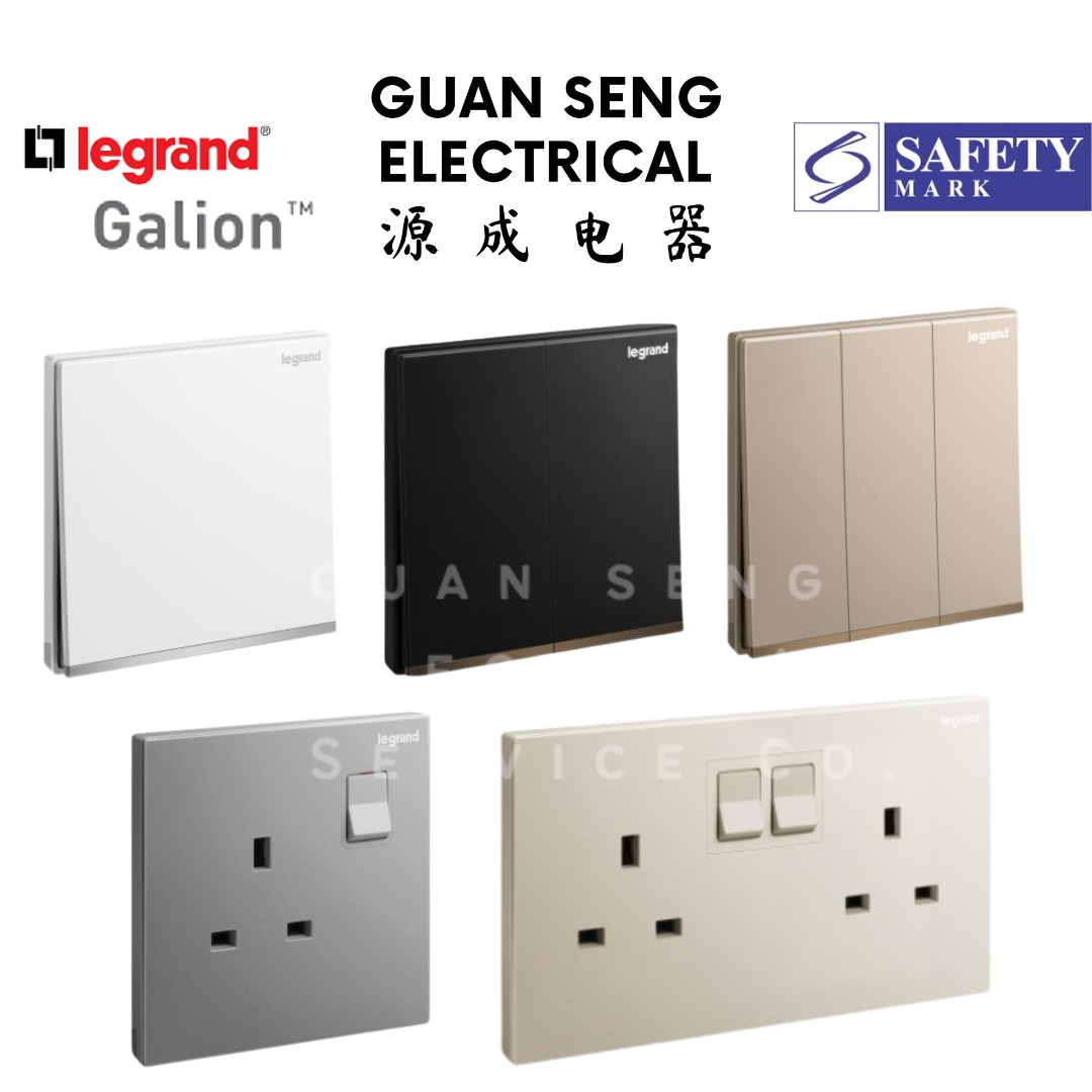 Legrand Galion Switch & Sockets, TV & Home Appliances, Electrical ...
