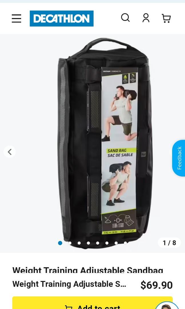 Lightly used sandbag, Sports Equipment, Exercise & Fitness, Weights ...