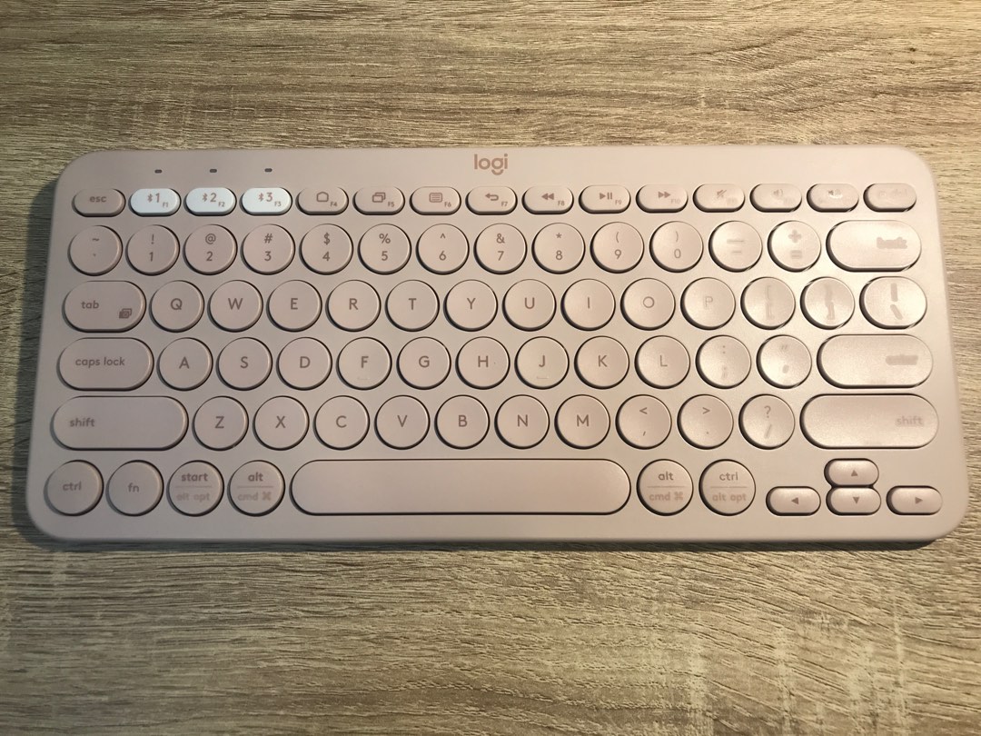 logitech keyboard K380 pink, Computers & Tech, Parts & Accessories ...