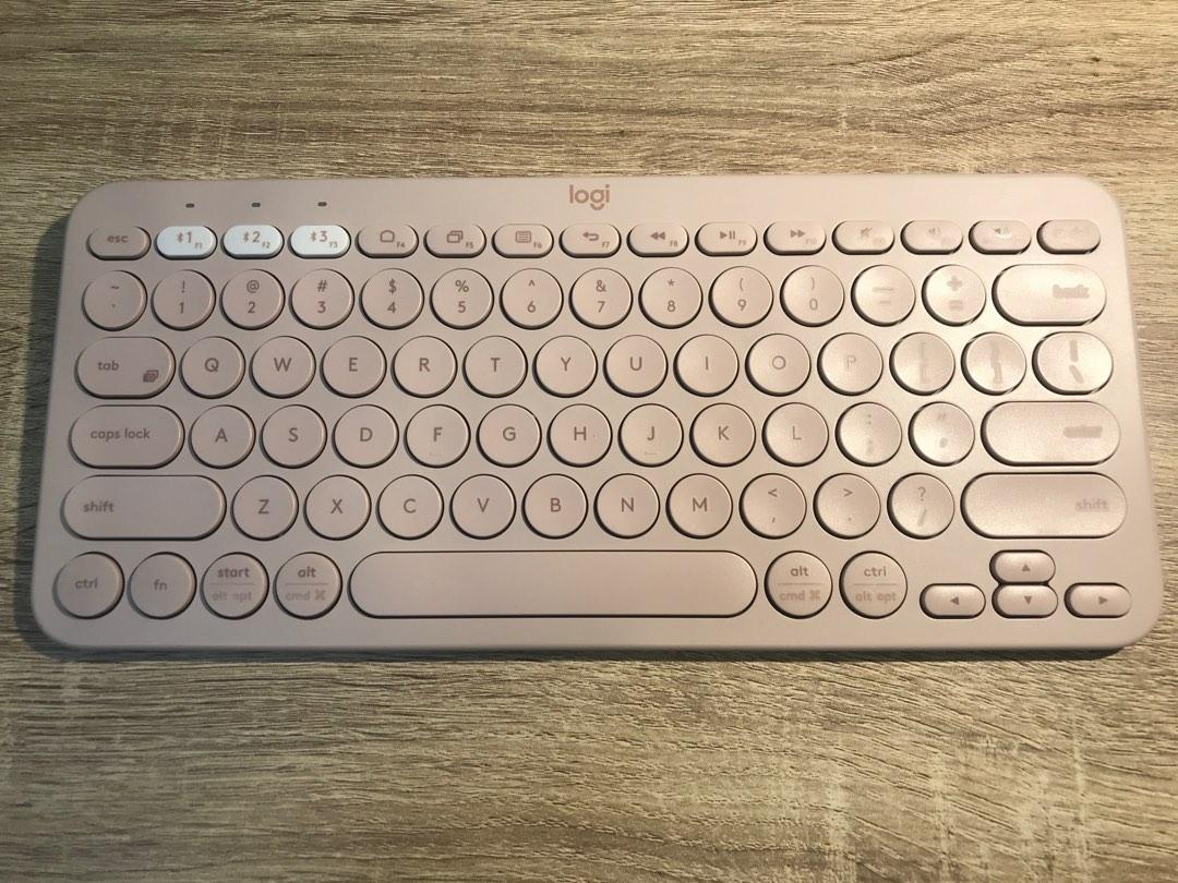 logitech keyboard K380 pink, Computers & Tech, Parts & Accessories ...