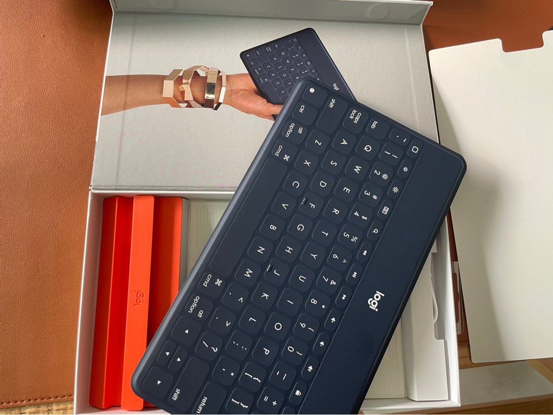 Logitech Keys to go ultra slim keyboard, Computers & Tech, Parts ...