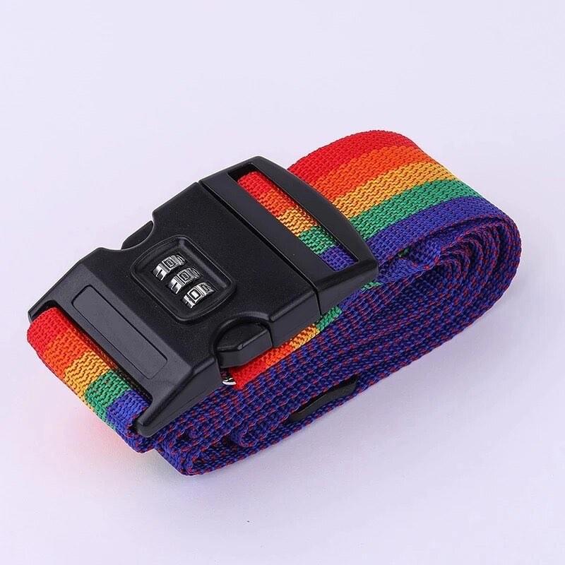 Luggage Belt Strip with code Number Lock! Stylish and Durable! Item 60 ...