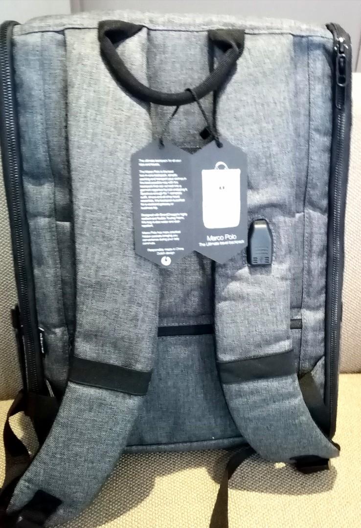 Macro Polo Backpack, Men's Fashion, Bags, Backpacks on Carousell