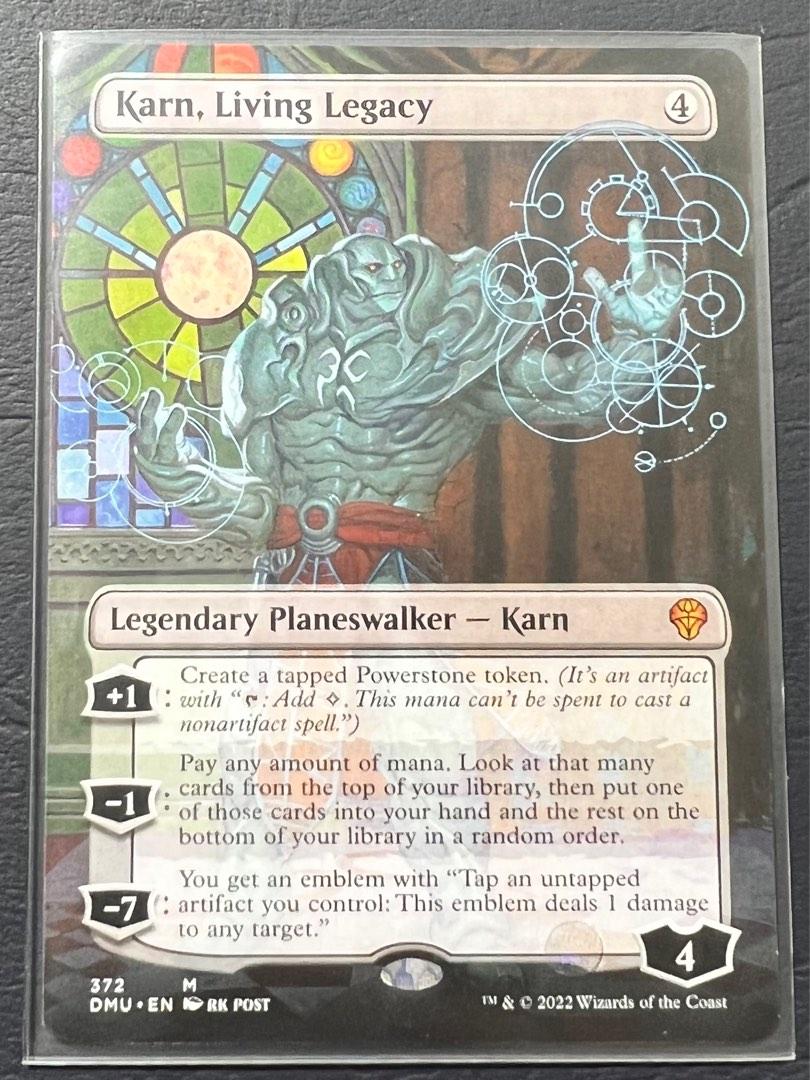 Magic the gathering - Dominaria United: Karn, Living Legacy (Borderless ...