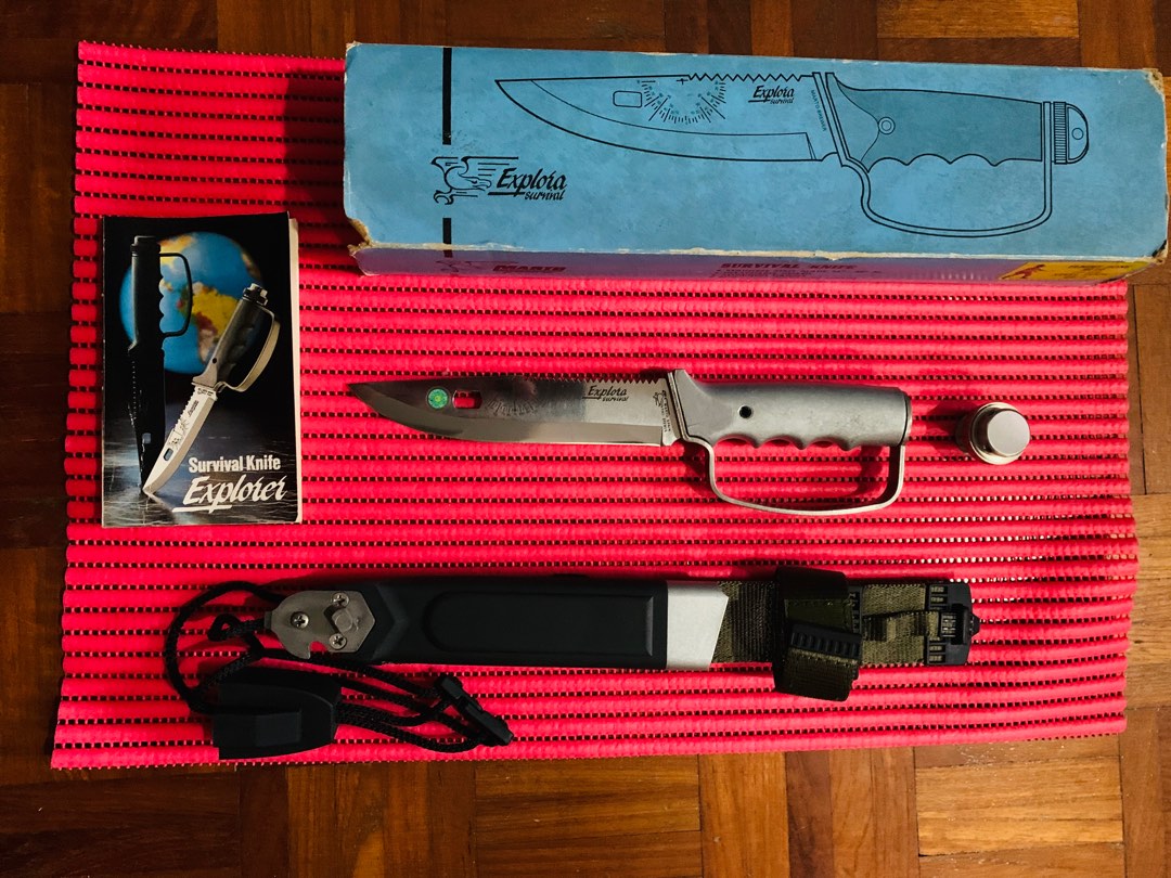 Marto Brewer Explora Survival knife, Hobbies & Toys, Memorabilia ...