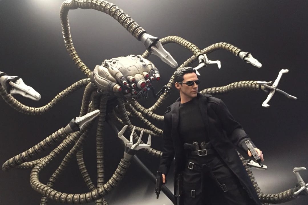 1/6 Matrix sentinel McFarlane Toys The Matrix : SENTINEL with Base 1/6 ...