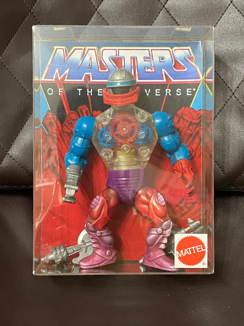 Mattel Masters of the Universe《He-Man》1980s Roboto, 興趣及遊戲, 玩具 & 遊戲類 on ...