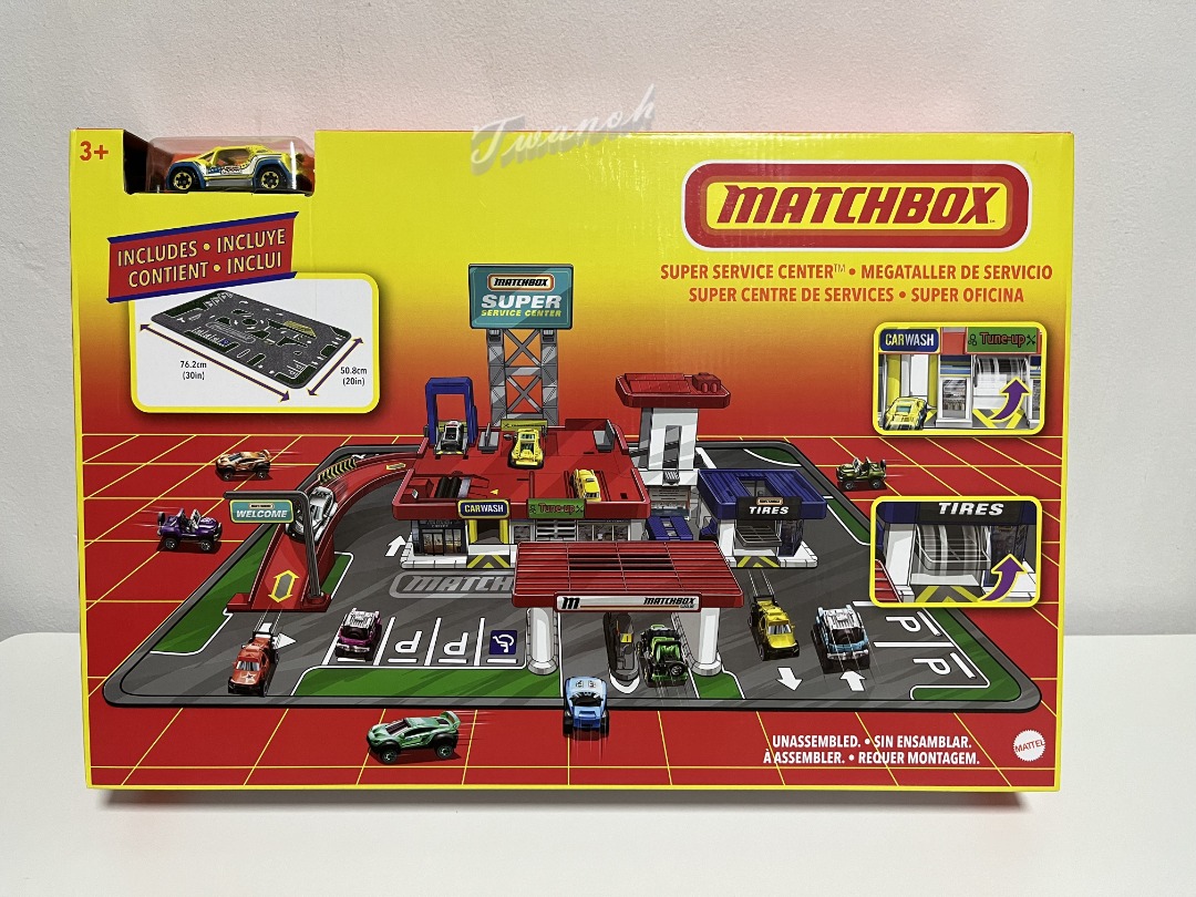 Mattel Matchbox 2020 Super Service Center Playset MISB, Hobbies & Toys ...