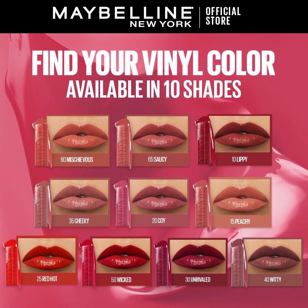 MAYBELLINE VINYL INK, Beauty & Personal Care, Face, Makeup on Carousell
