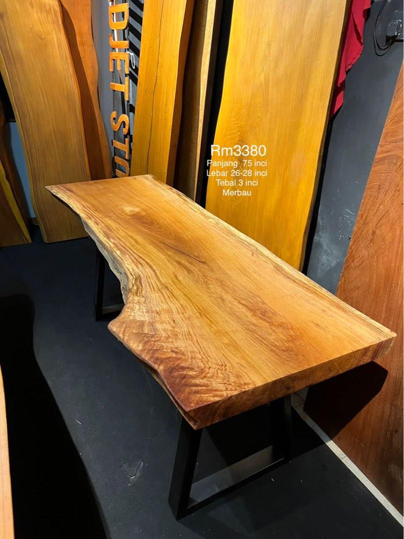 Merbau Table, Furniture & Home Living, Outdoor Furniture on Carousell