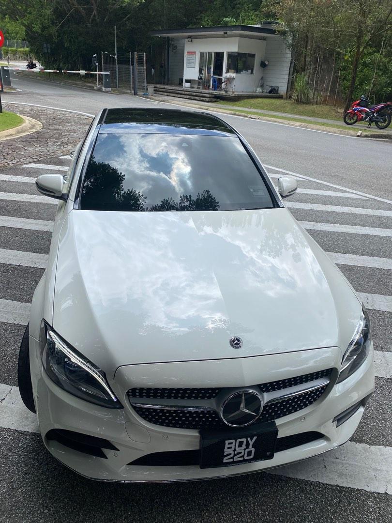 Merc c200 amg 2019 (sambung bayar, Cars, Cars for Sale on Carousell