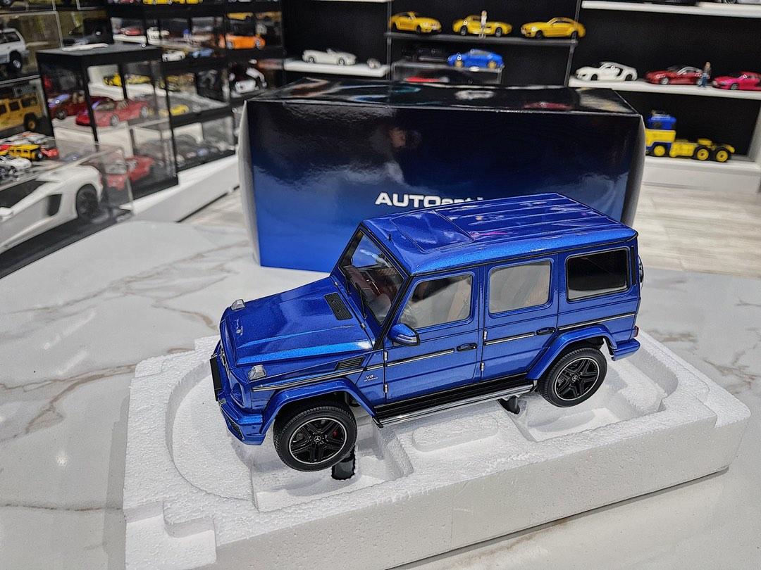 MERCEDES-BENZ G63 AMG 50TH ANNIVERSARY DESIGNO MAURITIUS BLUE 1:18 ...