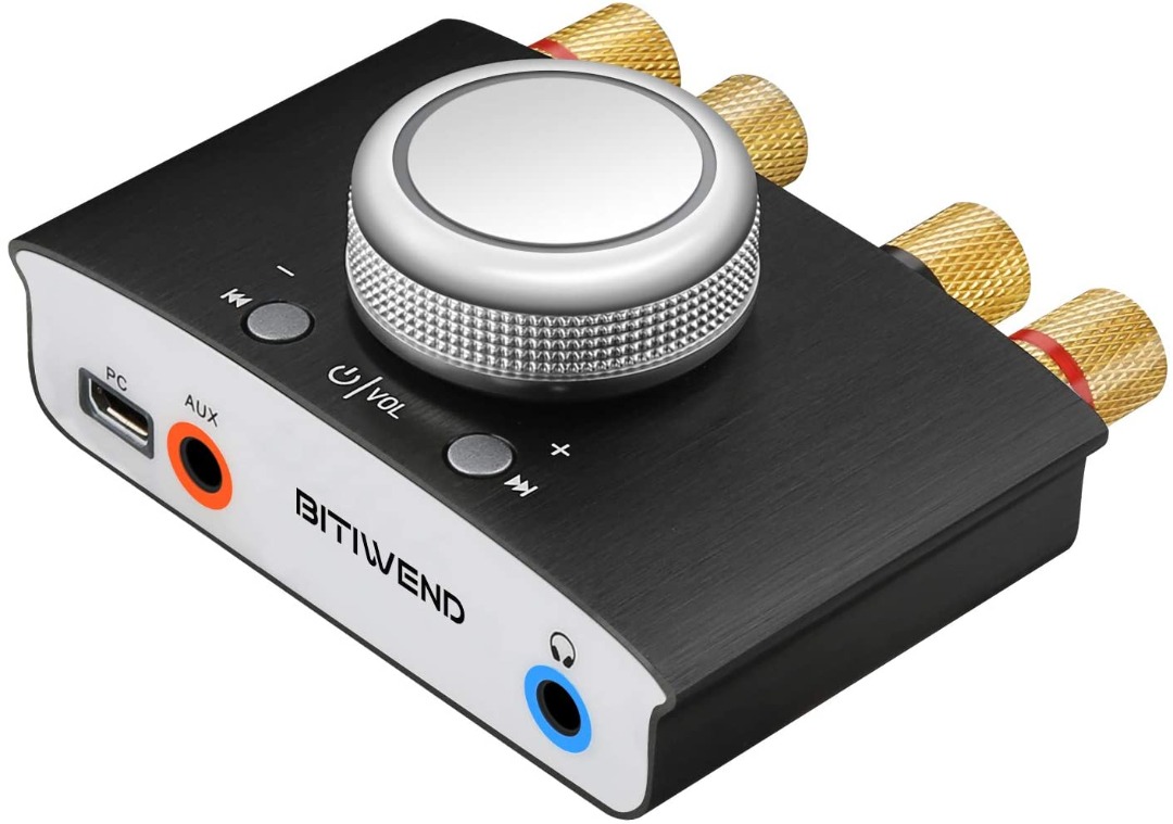 Mini Bluetooth Amplifier, BITIWEND HiFi Amplifier Bluetooth 5.0 Audio ...