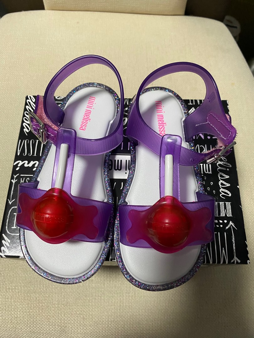 Mini Melissa Lollipop, Babies & Kids, Babies & Kids Fashion on Carousell