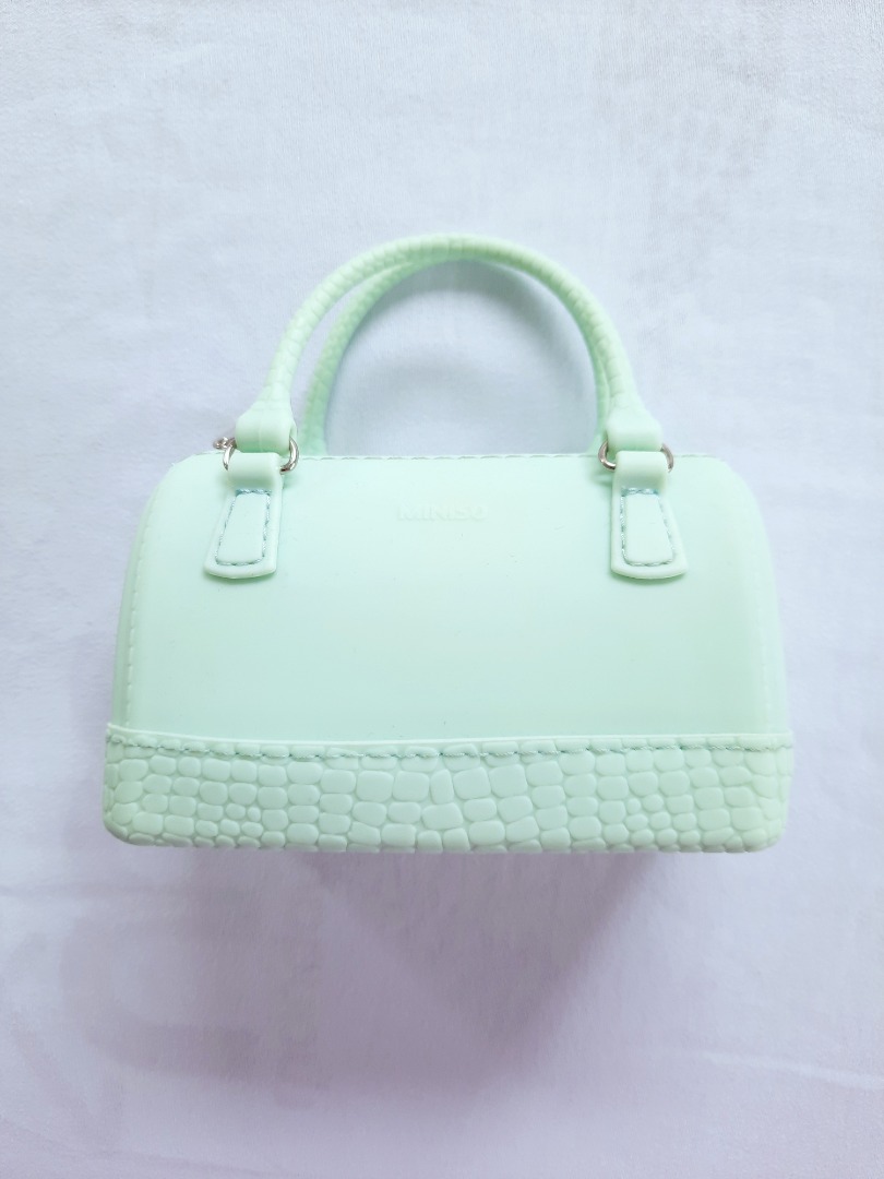 MINISO Handbag-shaped Coin Purse The Water Cube Silicone, Women's ...