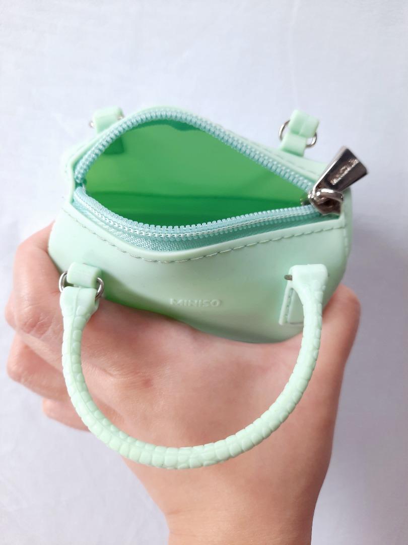 MINISO Handbag-shaped Coin Purse The Water Cube Silicone, Women's ...