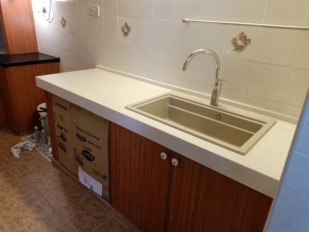 Minor Repair replace rotten kitchen cabinet, Furniture & Home Living ...