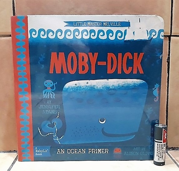 "MOBY-DICK" Little Master Melville - A BabyLit Ocean Primer Board Book ...