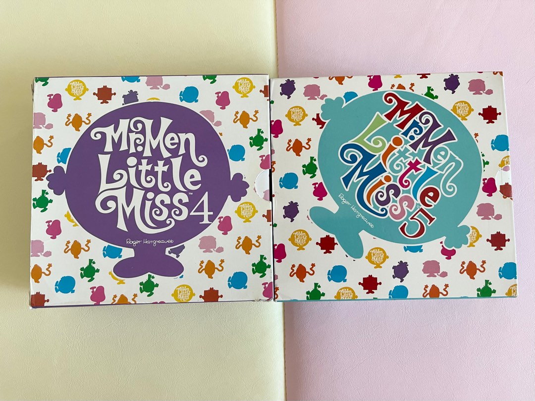 Mr. Men Little Miss 4&5, 興趣及遊戲, 書本 & 文具, 小朋友書 - Carousell