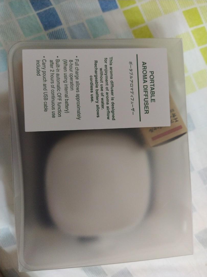 Muji portable aroma diffuser, Beauty & Personal Care, Bath & Body, Body ...