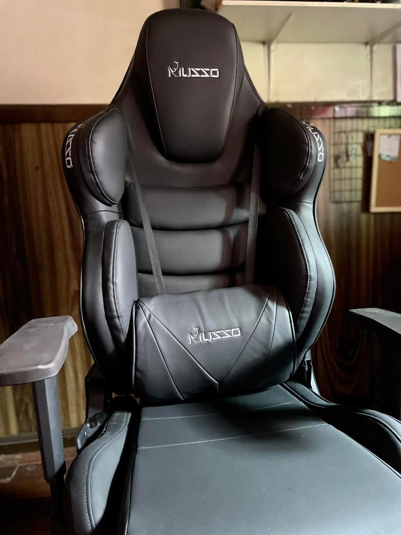 Musso Leather Gaming Chair, Furniture & Home Living, Furniture, Chairs ...