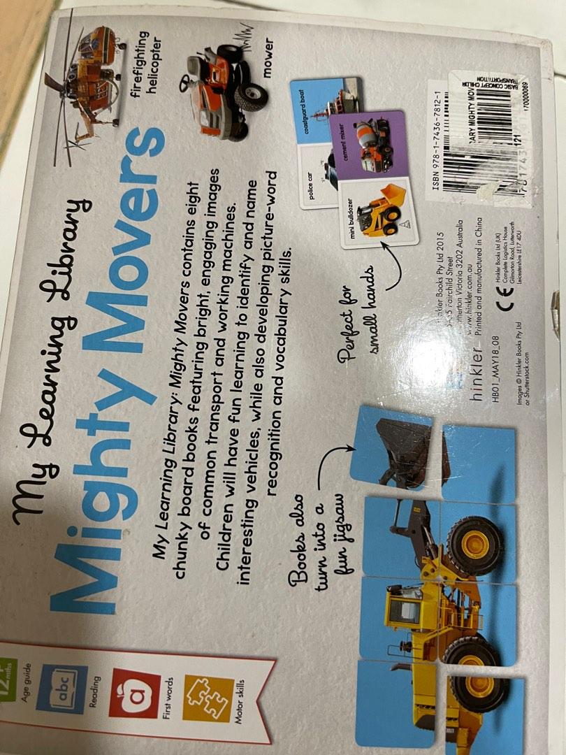 My learning library mighty Movers, Hobbies & Toys, Books & Magazines, Children's Books on Carousell