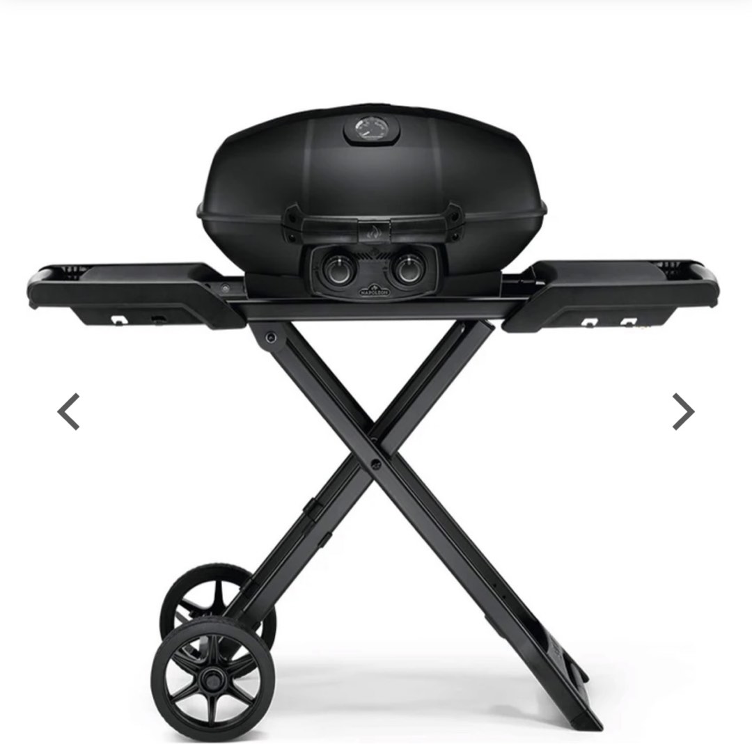 Napoleon Phantom TravelQ™ PRO285 Portable Gas Grill with Scissor Cart ...
