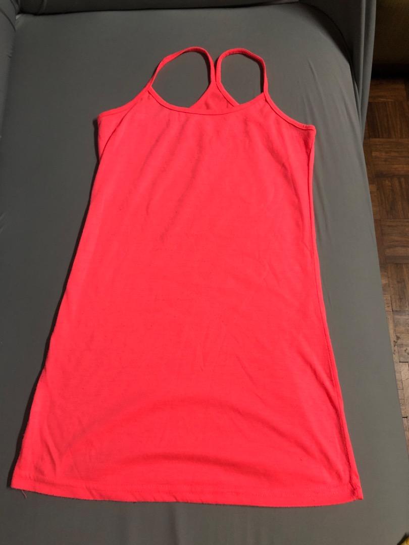 Neon Pink Tank Top, Women's Fashion, Tops, Others Tops on Carousell