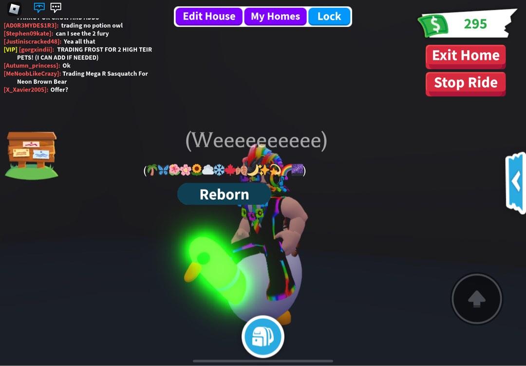 Neon Ride Silly Duck - Roblox Adopt me pet * FAST DELIVERY AND CHEAP ...