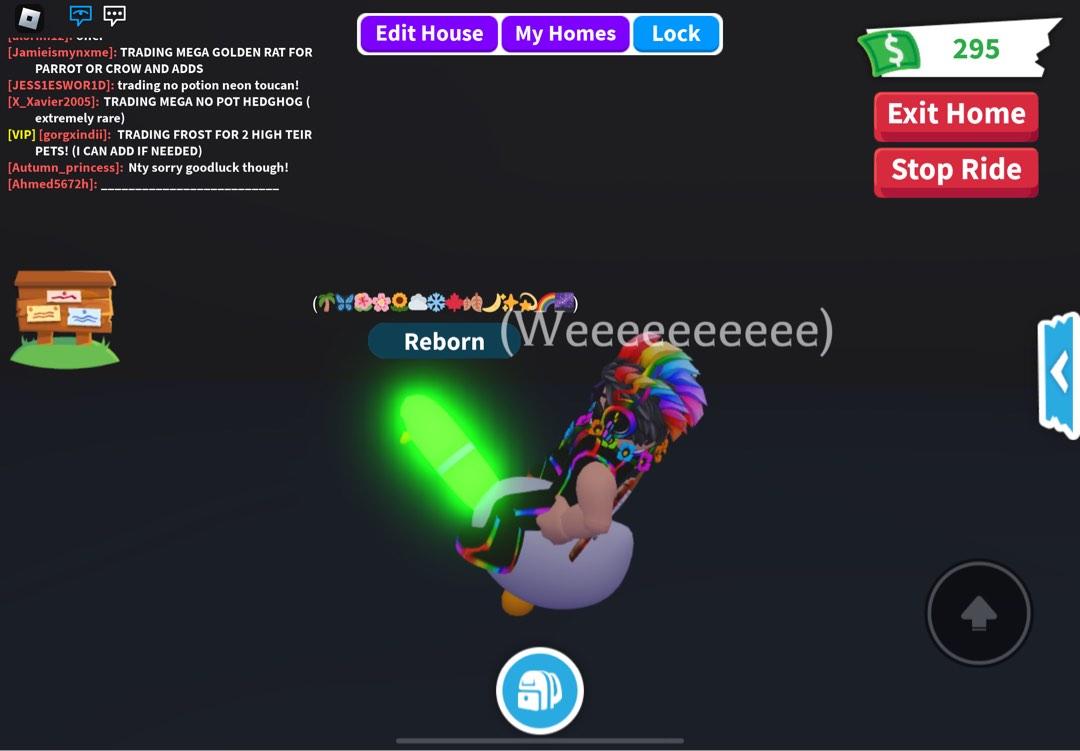 Neon Ride Silly Duck - Roblox Adopt me pet * FAST DELIVERY AND CHEAP ...