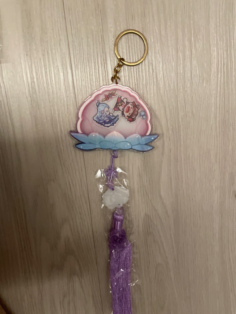 [Nezha] nezha & ao bing shaker keychain, Hobbies & Toys, Memorabilia ...