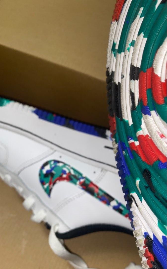 Nike Air Force 1 Low crayon white multi, Men's Fashion, Footwear on ...