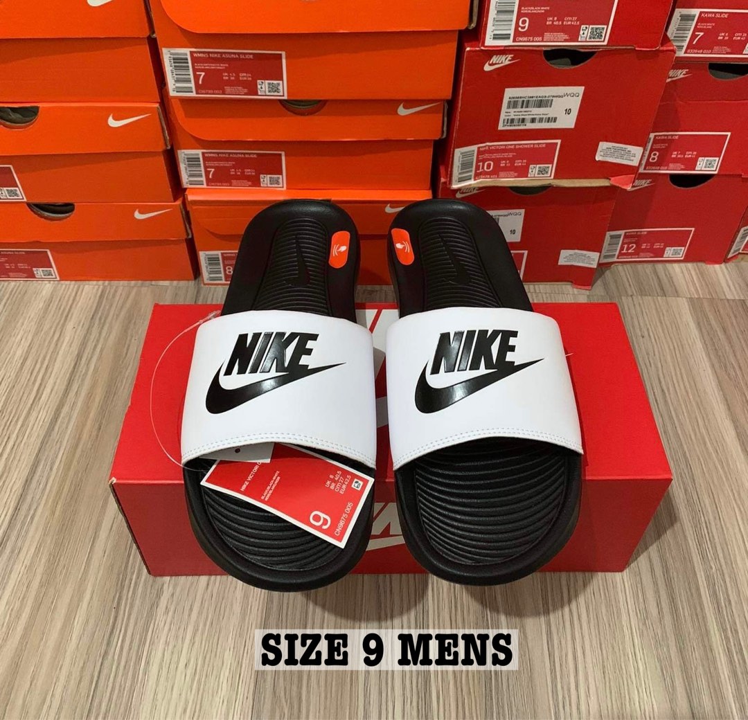 NIKE VICTORI ONE SLIDE PANDA, Men's Fashion, Footwear, Slippers ...