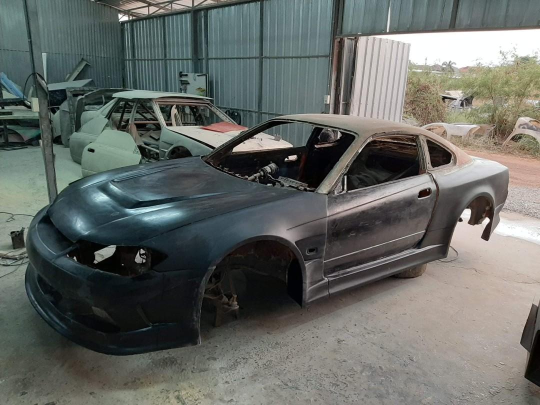 Nissan Silvia S15 Vertex wide bodykit (full set), Car Accessories ...