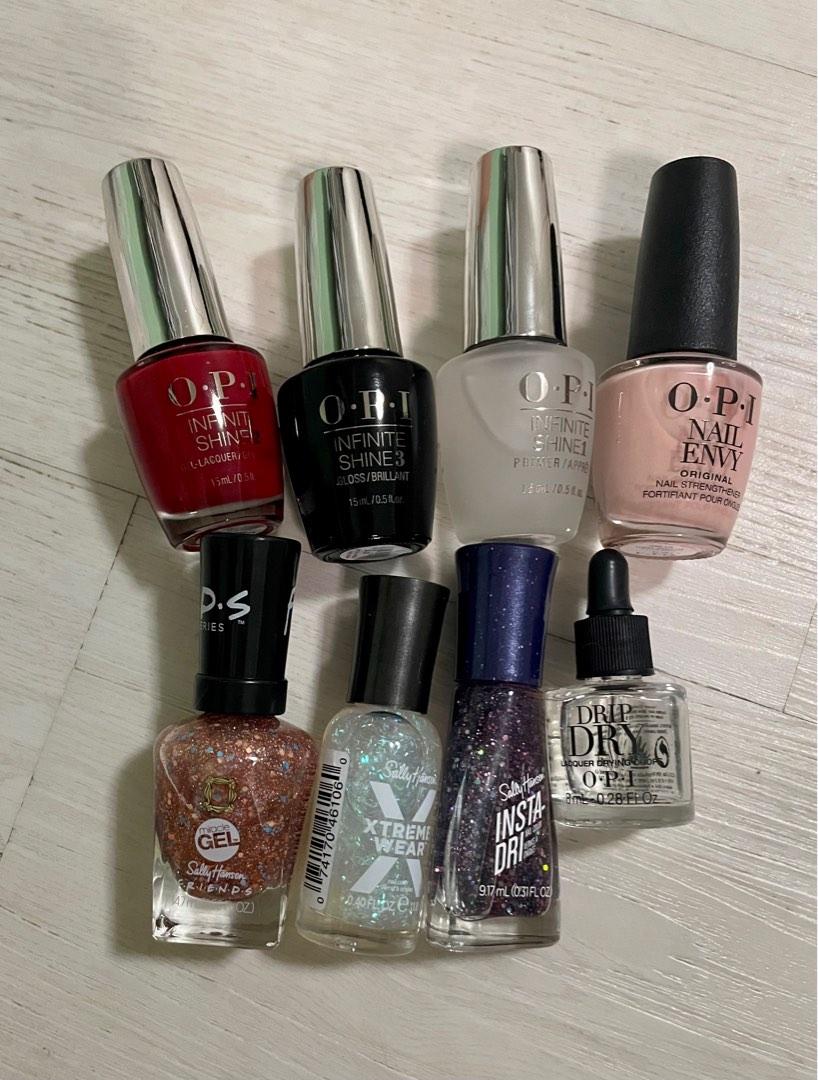 OPI and Sally Hansen nail polish, Beauty & Personal Care, Hands & Nails ...