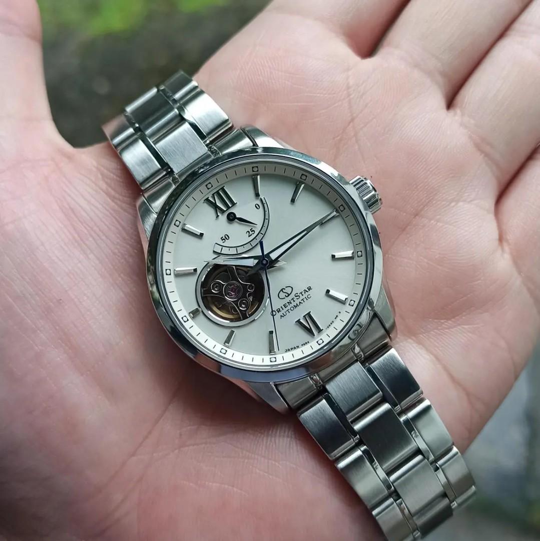 Orient Star - Open Heart White - Dress Watch, Men's Fashion, Watches ...