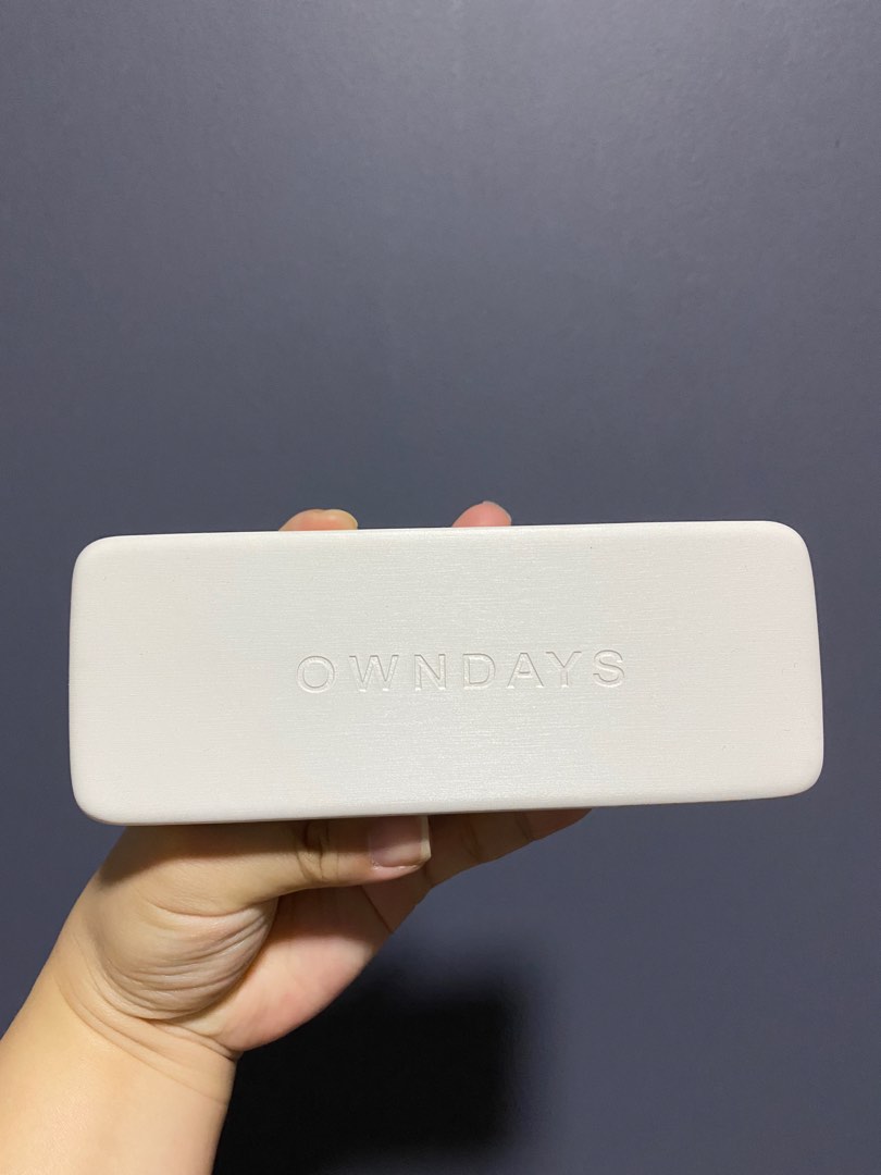 Owndays white spectacles case, Everything Else on Carousell