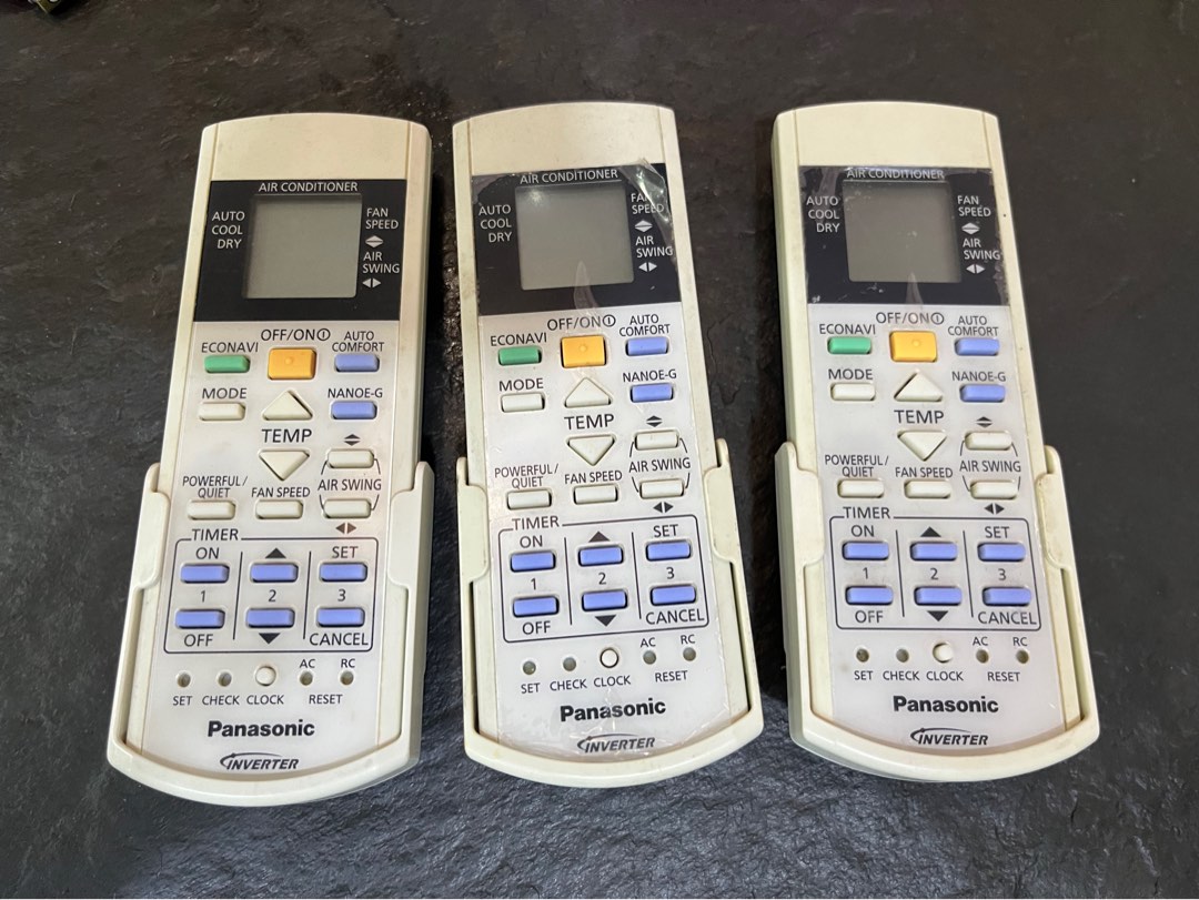 Panasonic Aircon Remote Control, TV & Home Appliances, Air Conditioners ...