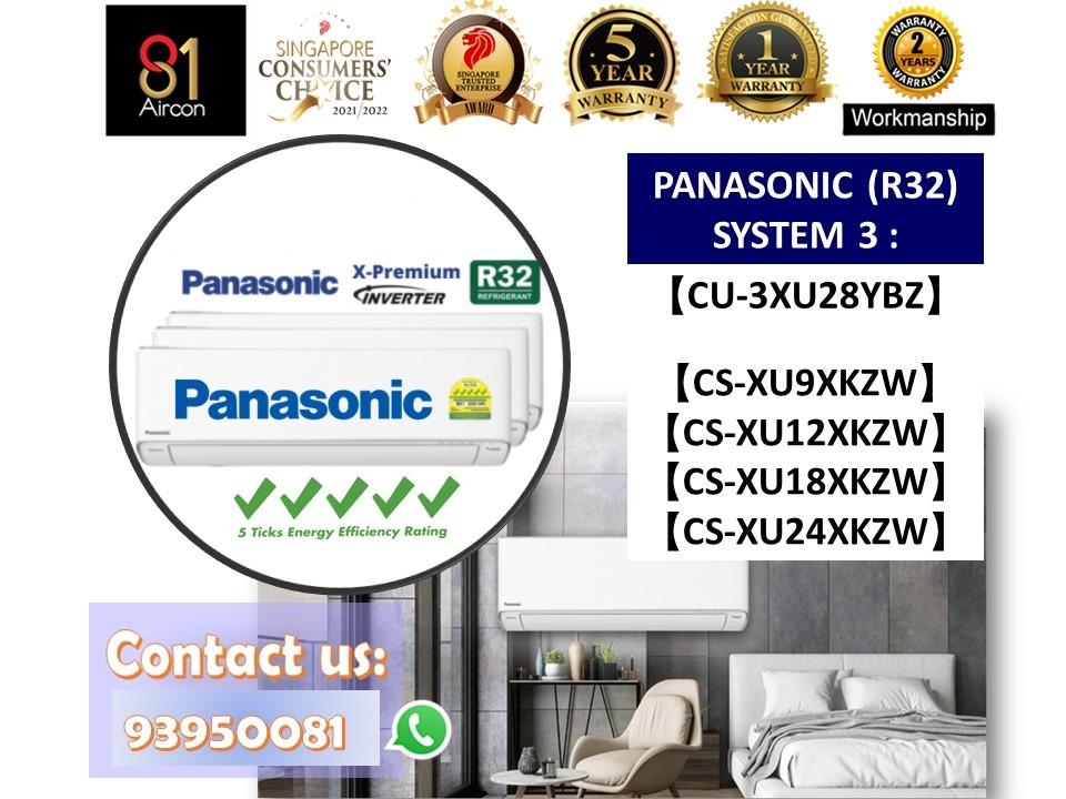Panasonic R32 Multi Split XU-Series ( X-premium ), TV & Home Appliances ...