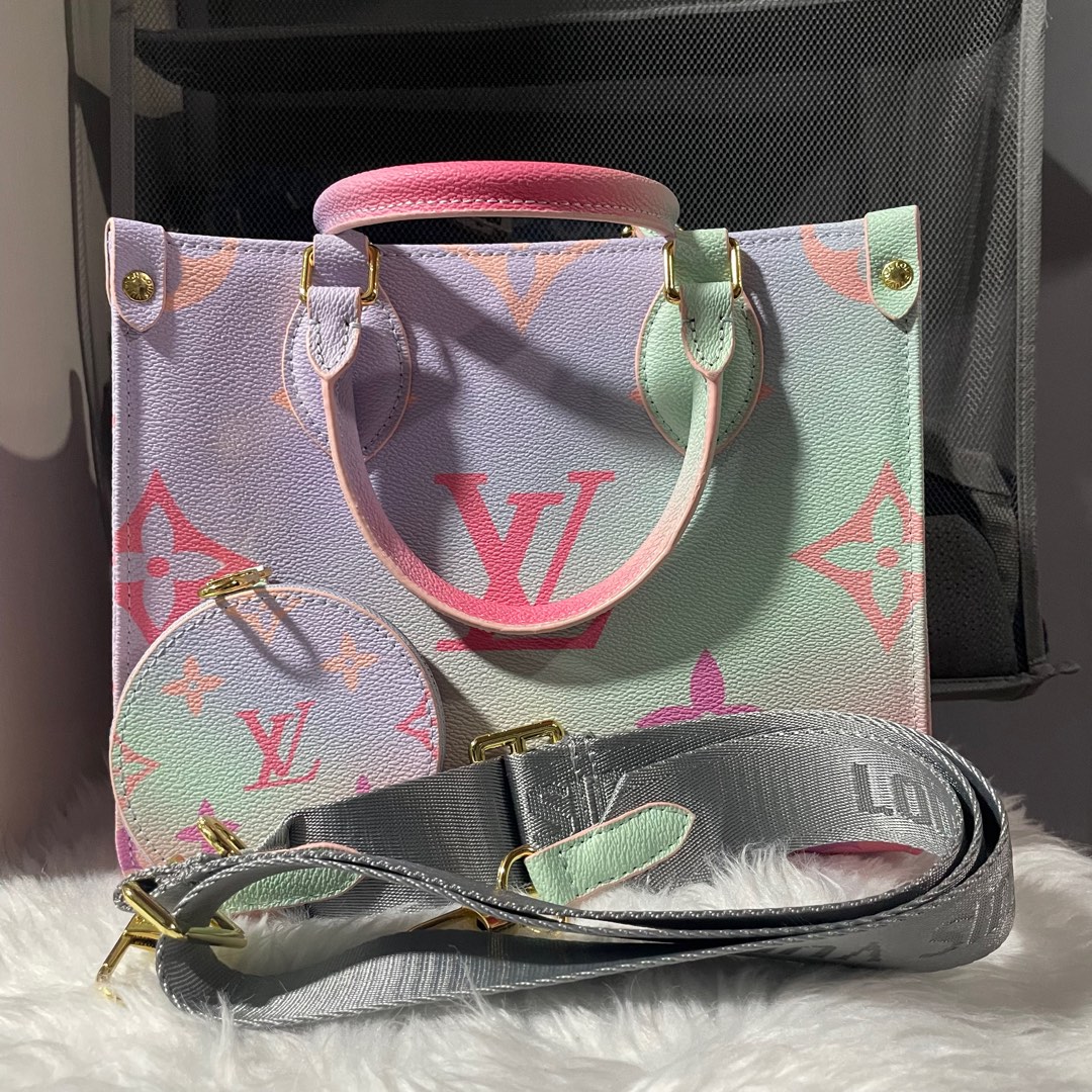 PASTEL MINI TOTE, Women's Fashion, Bags & Wallets, Tote Bags on Carousell