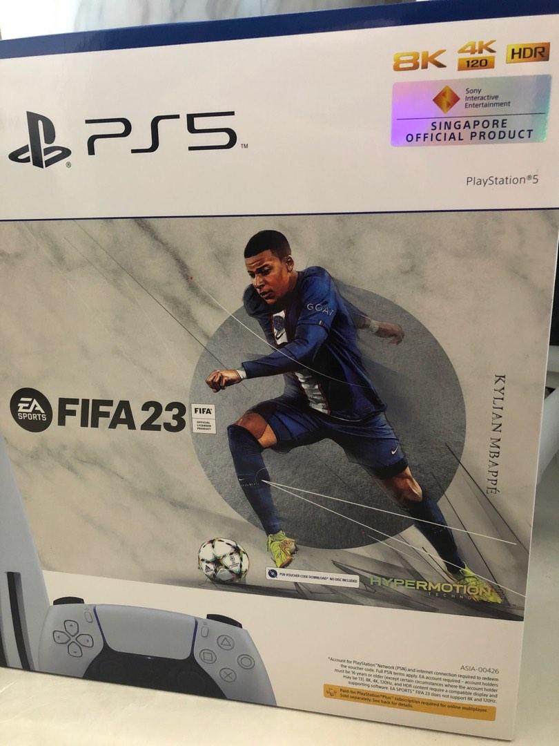 Playstation 5 FIFA 23 Bundle, Video Gaming, Video Game Consoles ...