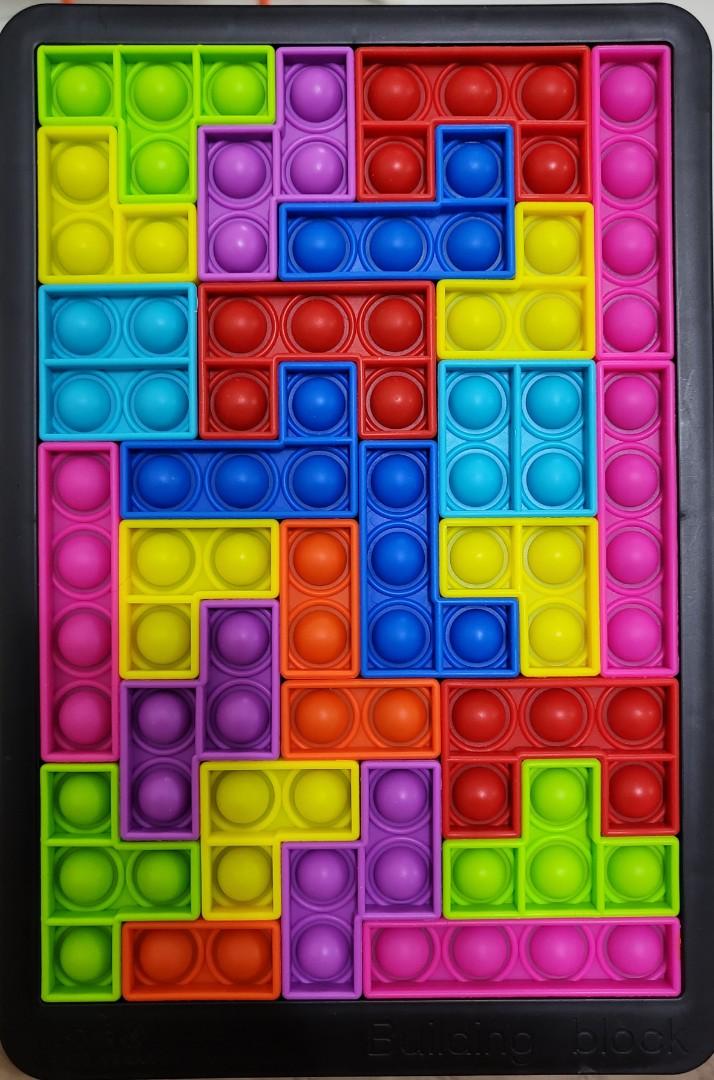 Popit building block, Hobbies & Toys, Toys & Games on Carousell