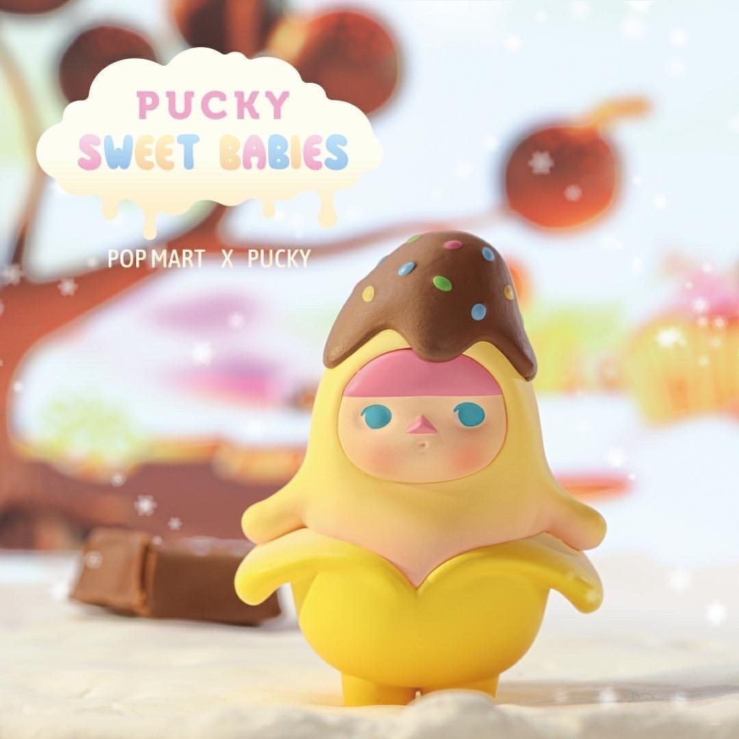 Popmart pucky banana, Hobbies & Toys, Toys & Games on Carousell