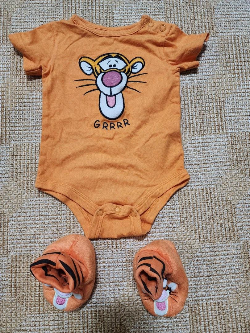 Preloved Batman & Tigger Romper, Babies & Kids, Babies & Kids Fashion ...