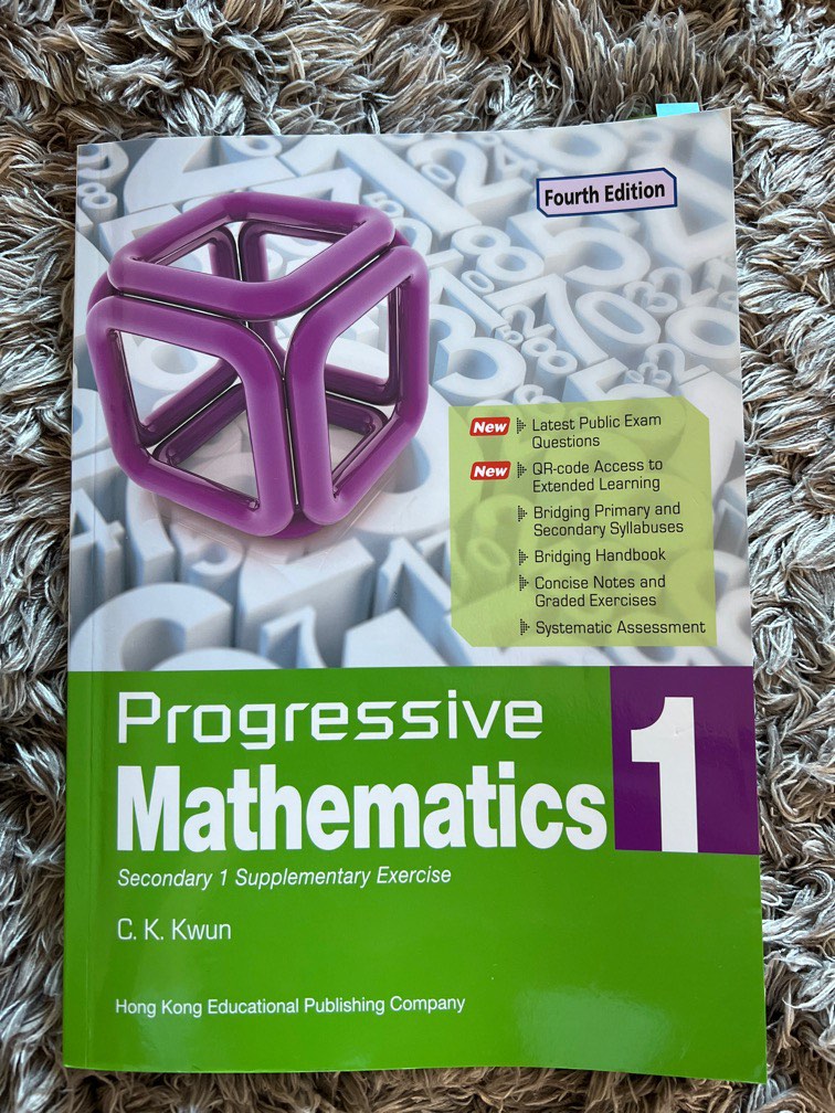 Progressive Mathematics 1, 興趣及遊戲, 書本 & 文具, 教科書 - Carousell