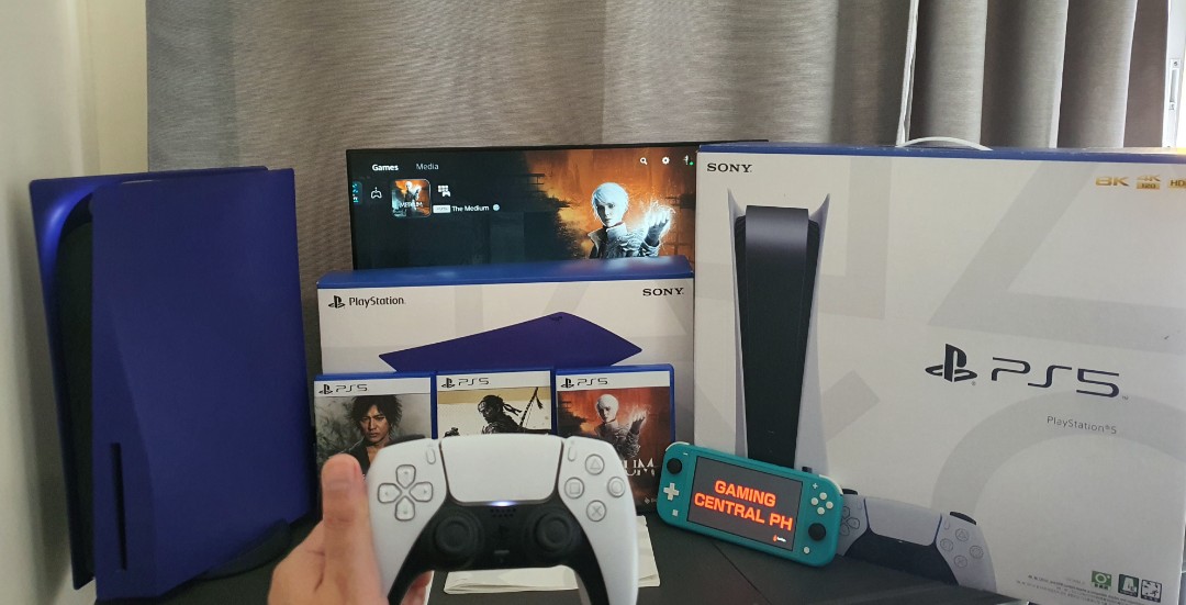 PS5 Disc Edition Bundle with warranty until June 25, 2023, Video Gaming ...