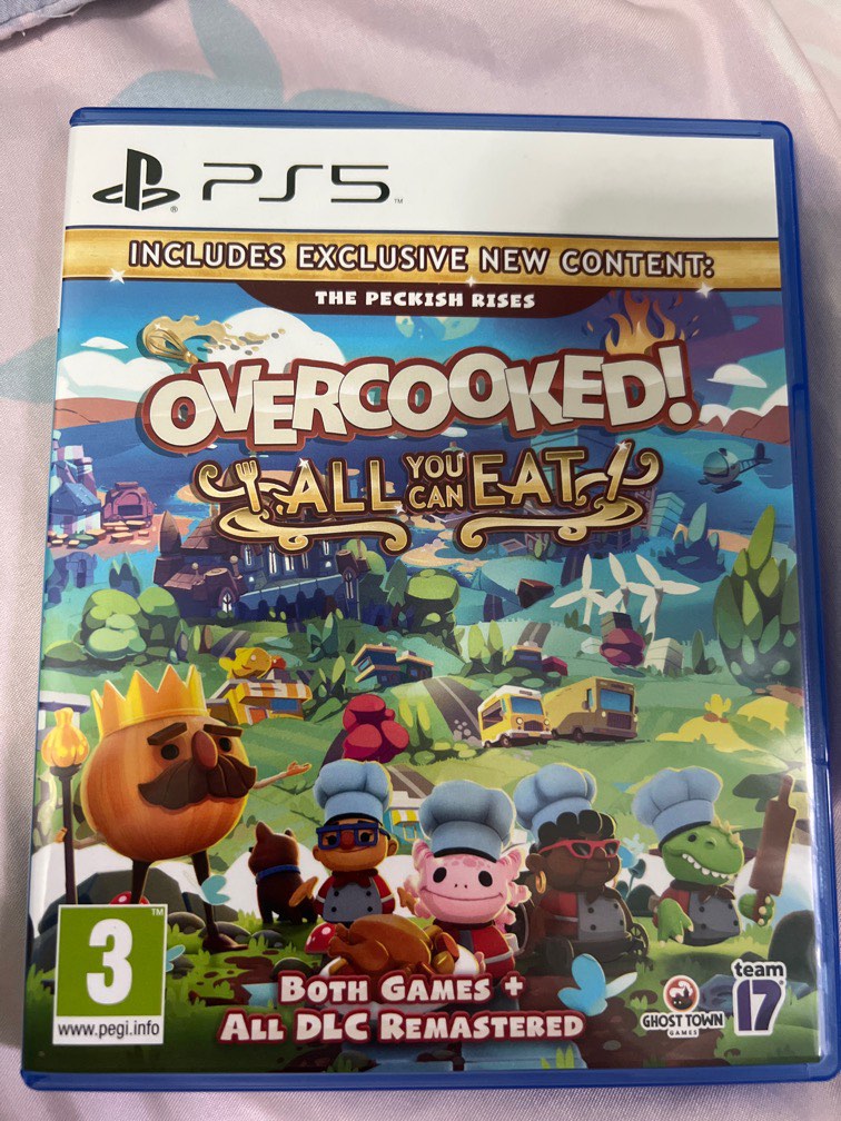 PS5 overcooked! All you can eat, Video Gaming, Video Games, PlayStation ...